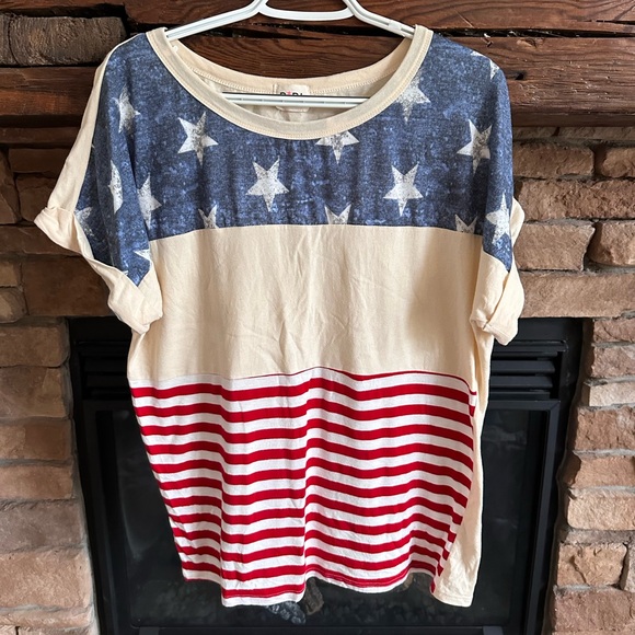 BiBi | Tops | Bibi Americana Tee | Poshmark